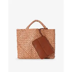 THE ROW Amber Leather Tote Bag - Cuir Ans