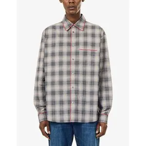 Marni Classic Check Spread-collar Cotton Shirt
