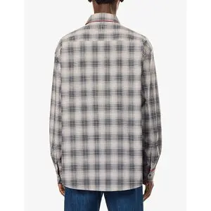 Marni Classic Check Spread-collar Cotton Shirt