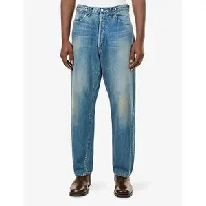 A.PRESSE No.22 Wash Wide Denim Jeans