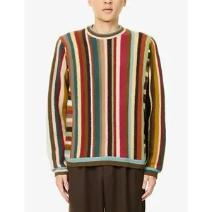 Paul Smith Artist Stripe Merino-wool Jumper