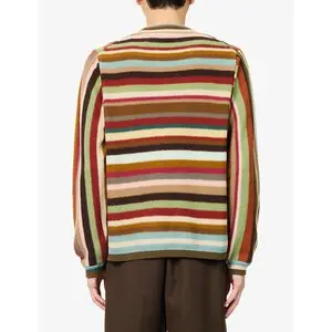 Paul Smith Artist Stripe Merino-wool Jumper