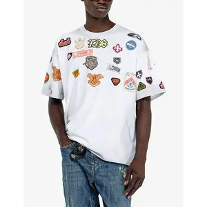 DIESEL® Patch-print Cotton T-shirt