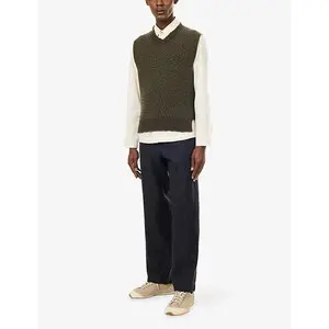 CRAIG GREEN Uniform Brushed Wool Trousers