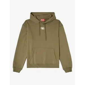 DIESEL® Metallic-logo Cotton Hoody - 5af