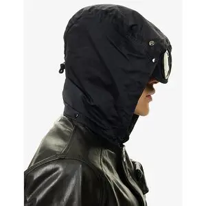C.P. COMPANY Millie Goggle-hood Leather Jacket
