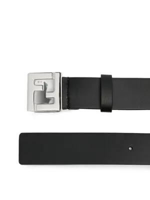 Fendi Ff 30 Leather Belt