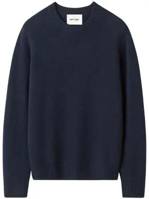 Soft Goat 100% Cashmere Sweater - Navy