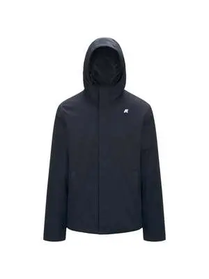 K-WAY Inspired Lightweight Water-resistant Coat - Navy