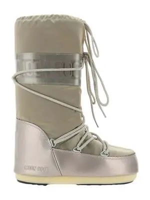 Moon Boot Mini Winter Boots - Silver