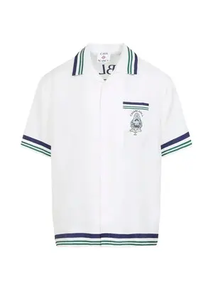 Casablanca Hotel Emblem Short-sleeve Shirt By