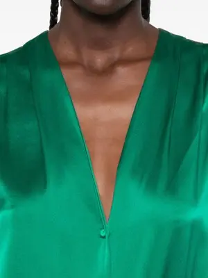 FORTE_FORTE Silk Satin Shirt