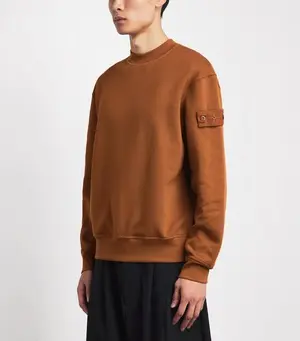 Stone Island Ghost Piece Wool-cotton Sweatshirt