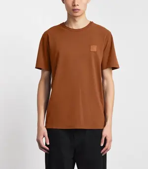 Stone Island Ghost Piece Logo T-shirt - Red