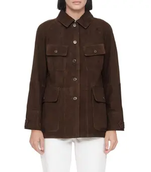 ALLSAINTS Suede Roiya Hunting Jacket