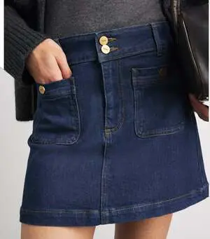 Paige Janelle Denim Skirt