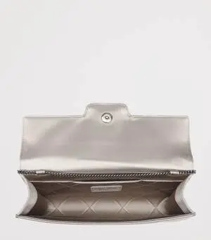 ROGER VIVIER Embellished Efflorescence Envelope Clutch Bag