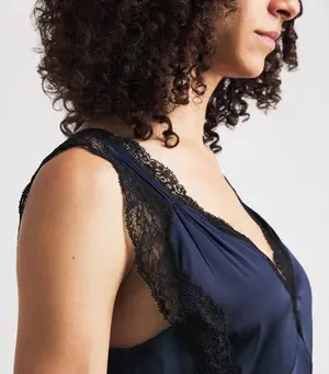 Paige Satin Marin Top