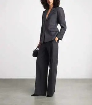 Paige Wool-blend Vicenza Trousers