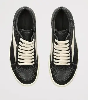 Rick Owens Leather Vintage Sneakers