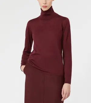 Max Mara Virgin Wool Rollneck Sweater