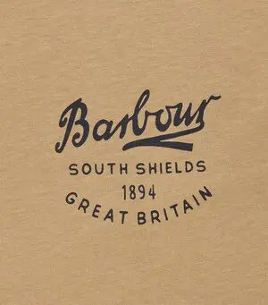 Barbour Cotton Script Graphic T-shirt