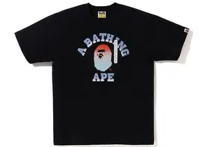 A BATHING APE Japan Exclusive Japan Souvenir #4 Tee Shirt - Black