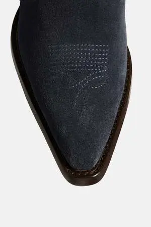 Khaite Clive Ankle Boot - Blu