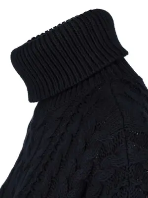 Ralph Lauren Cable-knit Cotton Turtleneck