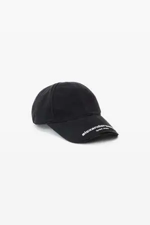 Alexander Wang Distressed Baseball Cap - Washed Black