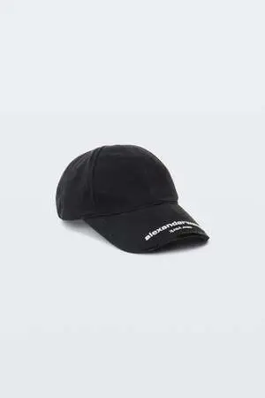 Alexander Wang Distressed Baseball Cap - Washed Black