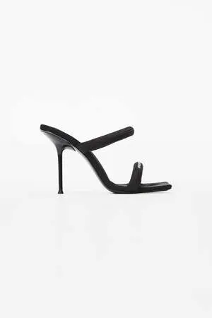 Alexander Wang Julie Tubular Webbing Sandal - Black