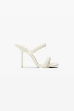 Alexander Wang Julie Tubular Webbing Sandal Vanilla