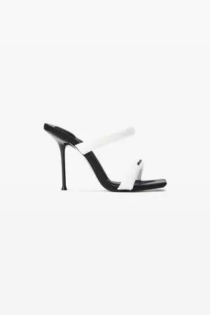 Alexander Wang Julie 105mm Nylon Tubular Sandal - White