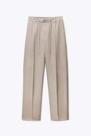 Alexander Wang Drawcord Tailored Pant - Army Tan