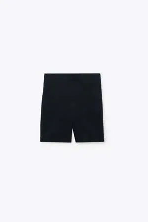 Alexander Wang Debossed Logo Bike Short Black
