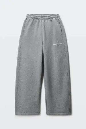 Alexander Wang Mid-rise Relaxed Sweatpant W/ Logo Print Sidewalk