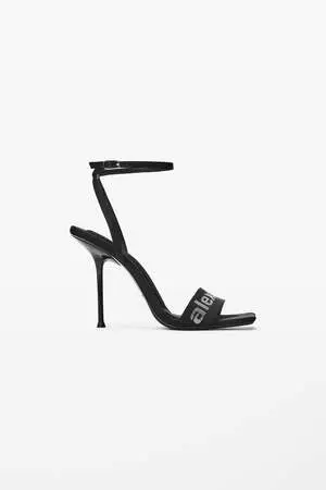 Alexander Wang Julie 105mm Billboard Sandal - Black