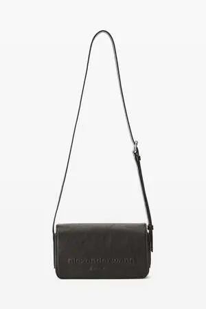Alexander Wang Punch Flap Crossbody Bag - Black