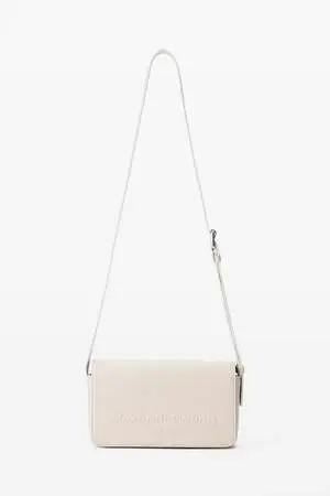 Alexander Wang Punch Flap Crossbody - Vanilla