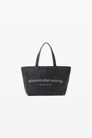 Alexander Wang Punch Crystal Mini Tote - Grey Aged