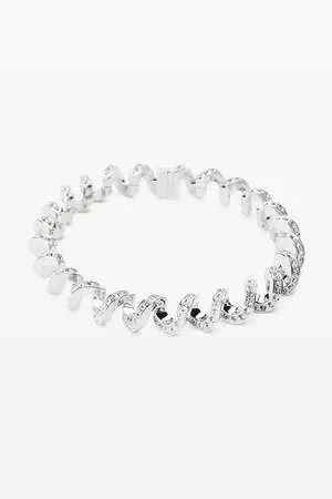 Alexander Wang Cord Necklace - Silver