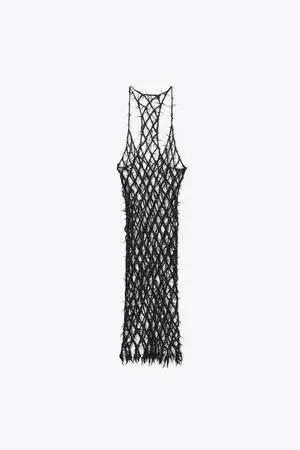 Alexander Wang Barbed Wire Dress - Black