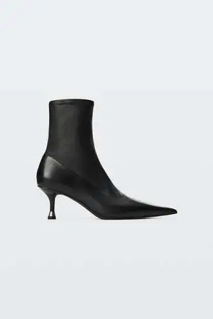 Alexander Wang Fei 65 Mm Stretch Ankle Boot - Black