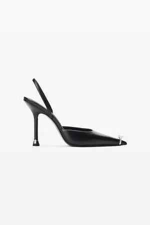 Alexander Wang Akilita 105mm Slingback - Black