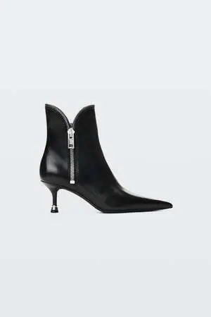 Alexander Wang Slasher Zip 65mm Ankle Boot - Black