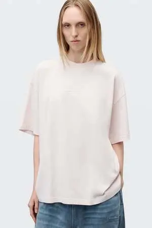 Alexander Wang Logo Print Short Sleeve Tee - Olive