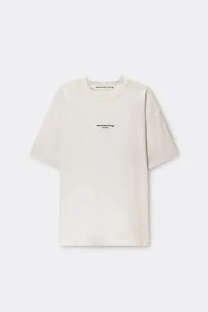 Alexander Wang Logo Print Tee - White