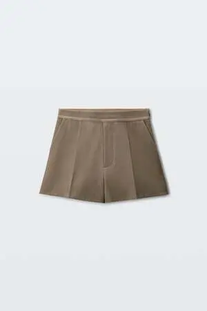 Alexander Wang Logo Elastic High-rise Mini Short - Fallen Rock
