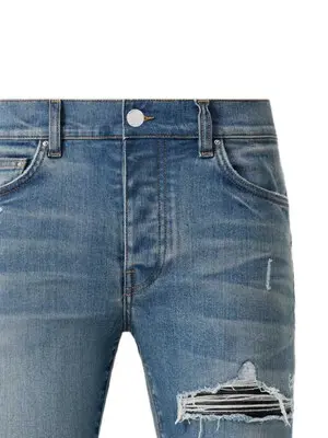 Amiri Mx1 Distressed-effect Jeans